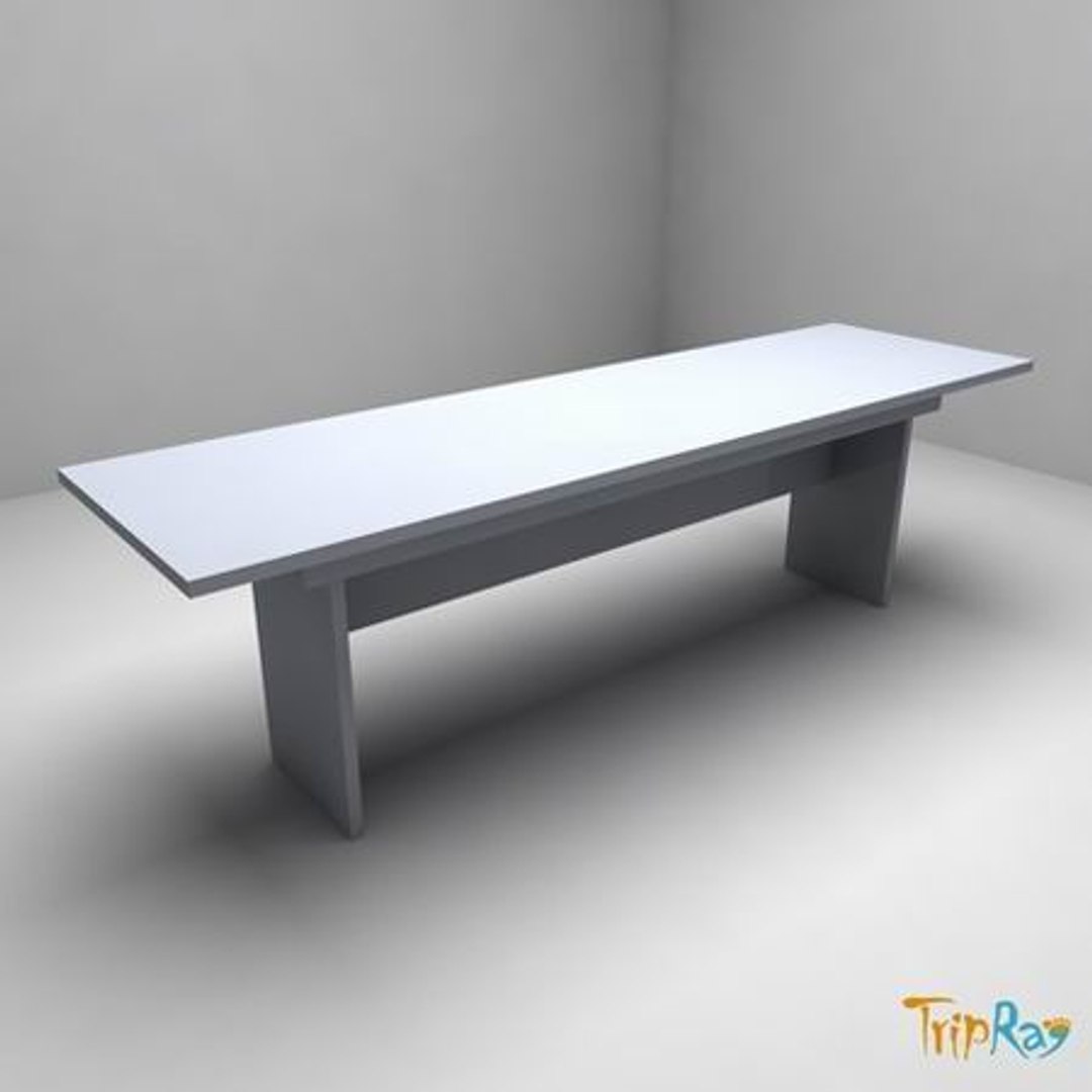 free office table 3d model