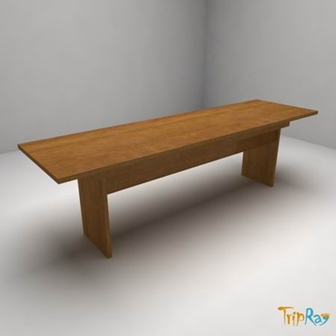 free office table 3d model