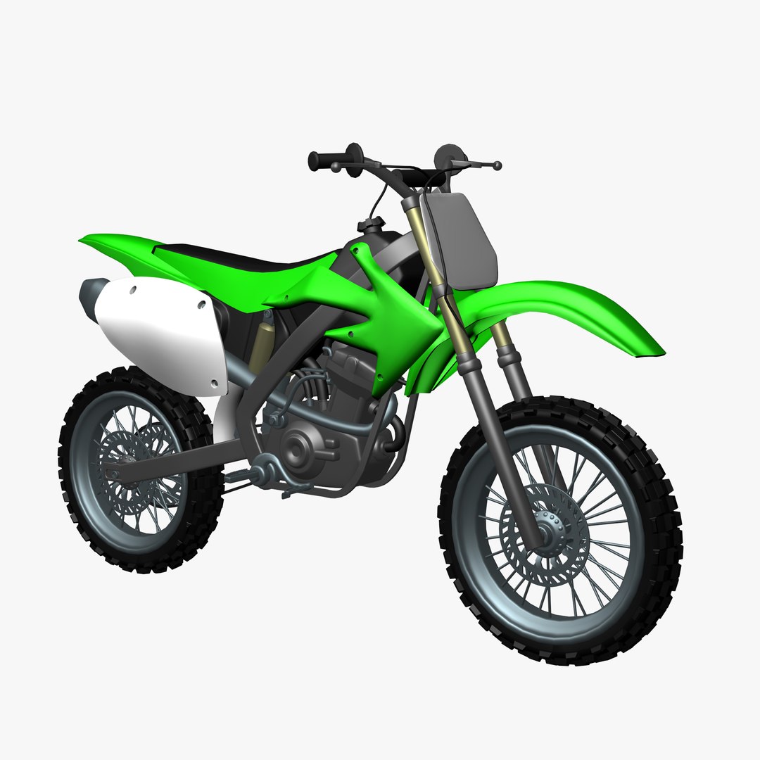 3D Standar Motocross Bike - TurboSquid 1342652