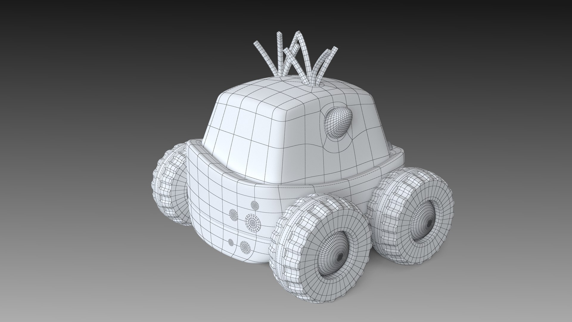 Toy Monster Car Model - TurboSquid 1523753
