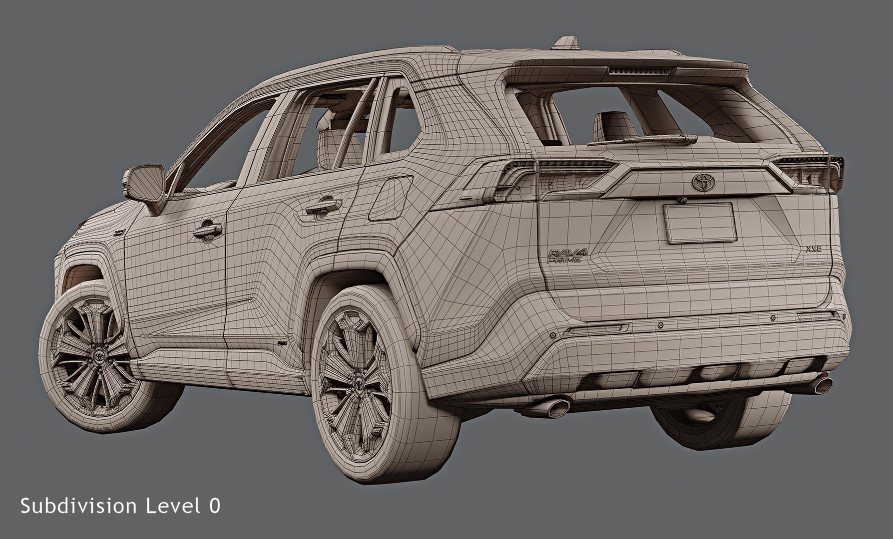 2021 Toyota Rav4 Prime 3D Model - TurboSquid 1556622