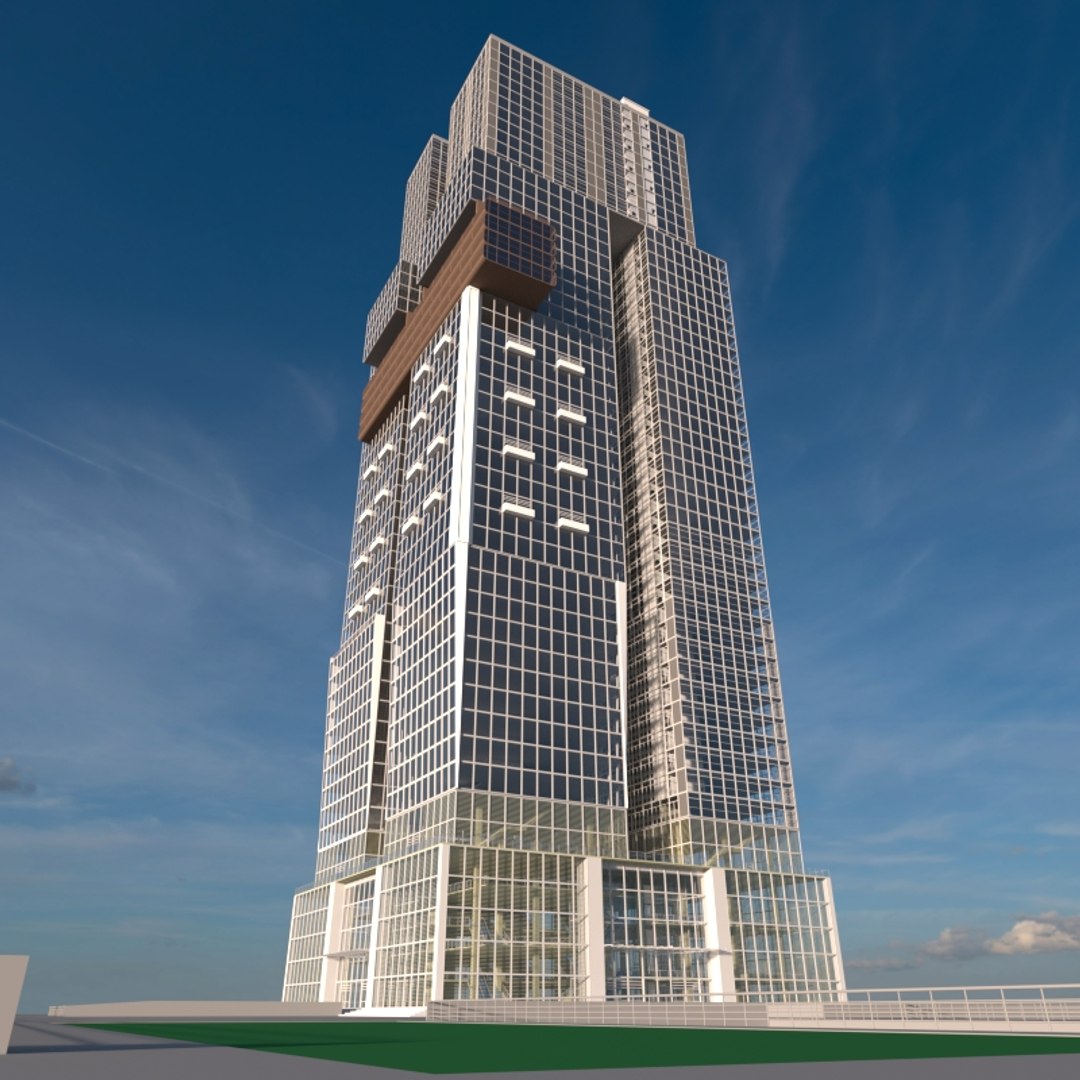 3D skyscraper 10 towers model - TurboSquid 1369021