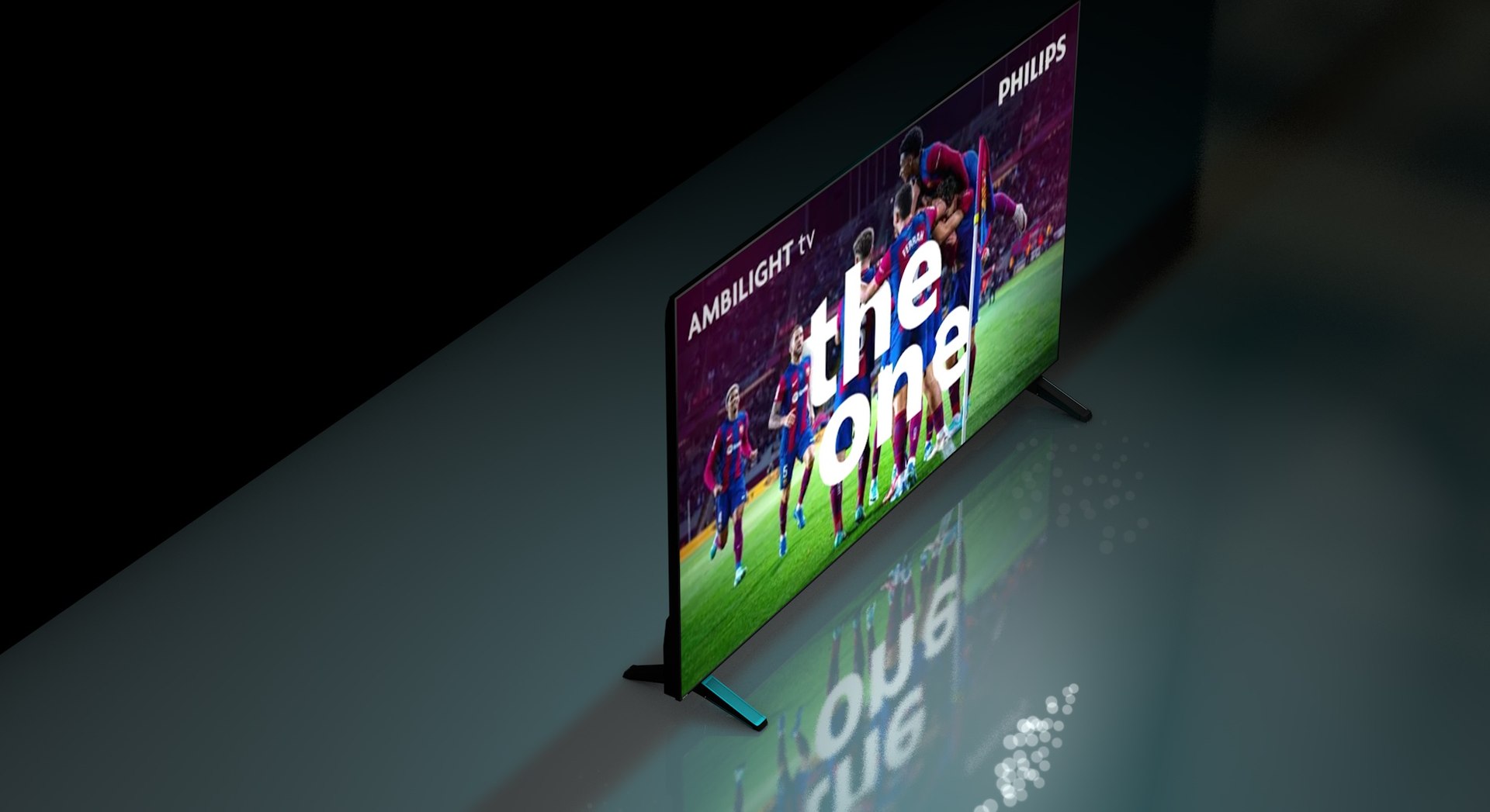 3D Philips Ambilight TV - Immersive Viewing Experience Model ...