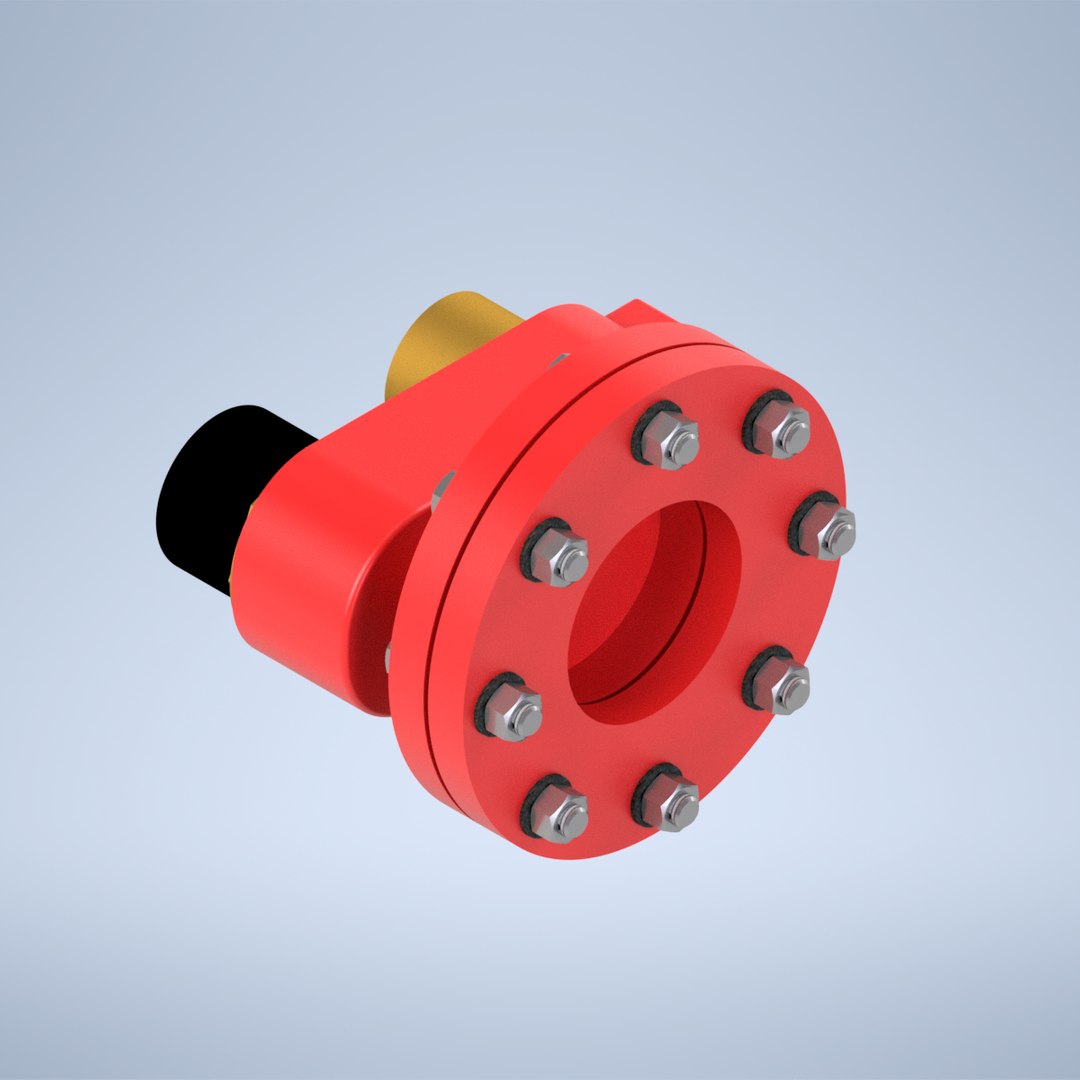 2 Way Breeching Inlet 3D Model - TurboSquid 1453634