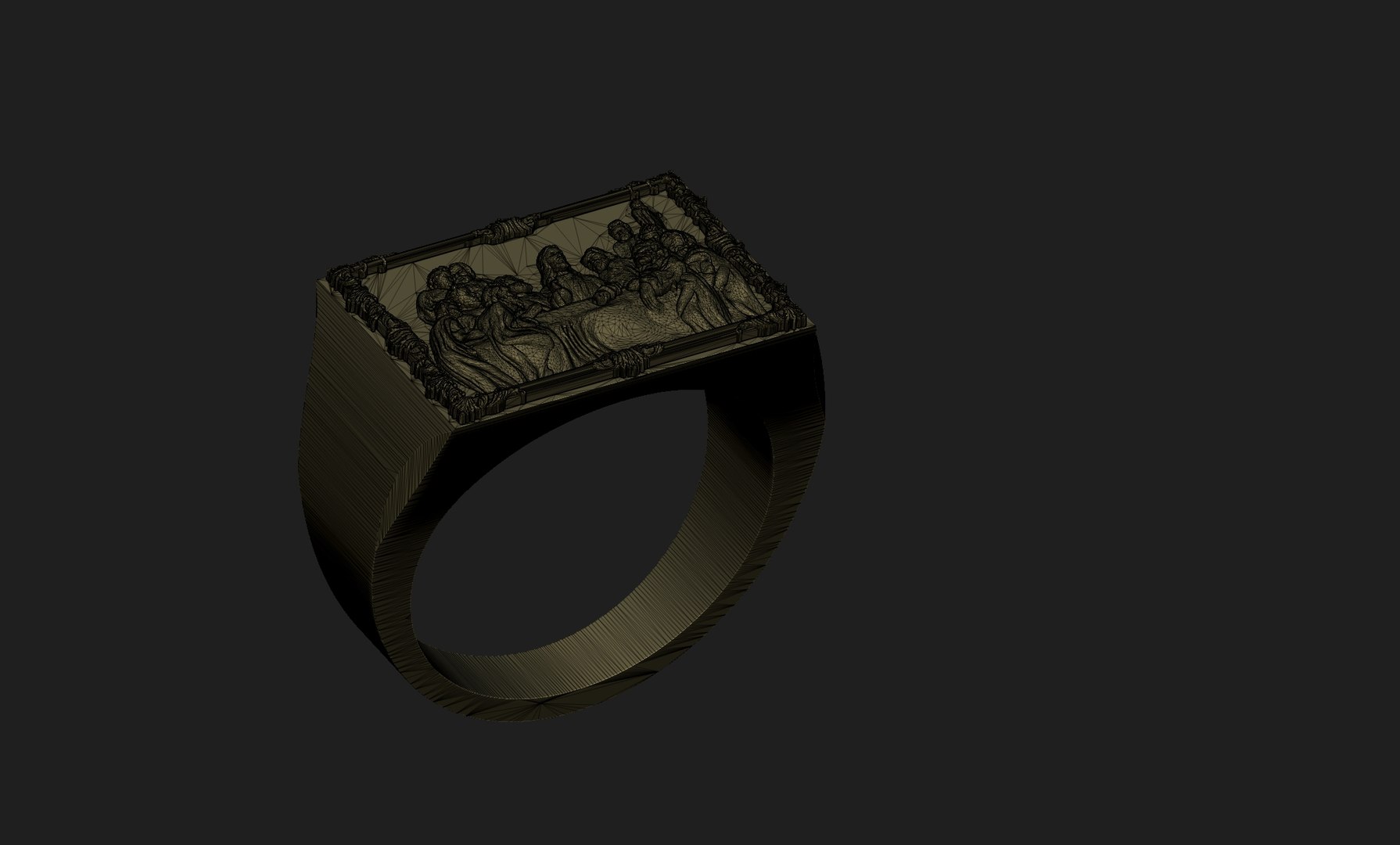 Last Supper 3D - TurboSquid 2264573