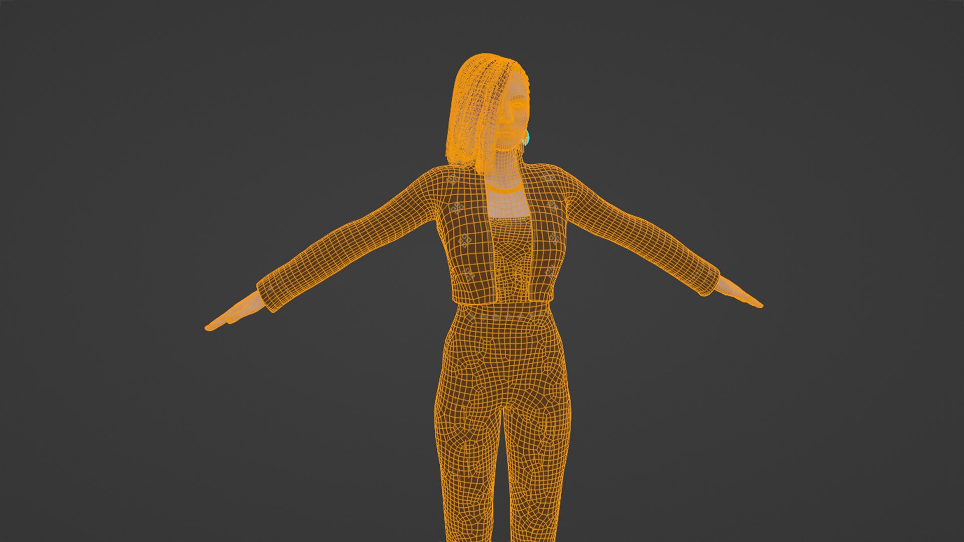 3D Realistic Rigged Girl Character 3D Model model - TurboSquid 2142988