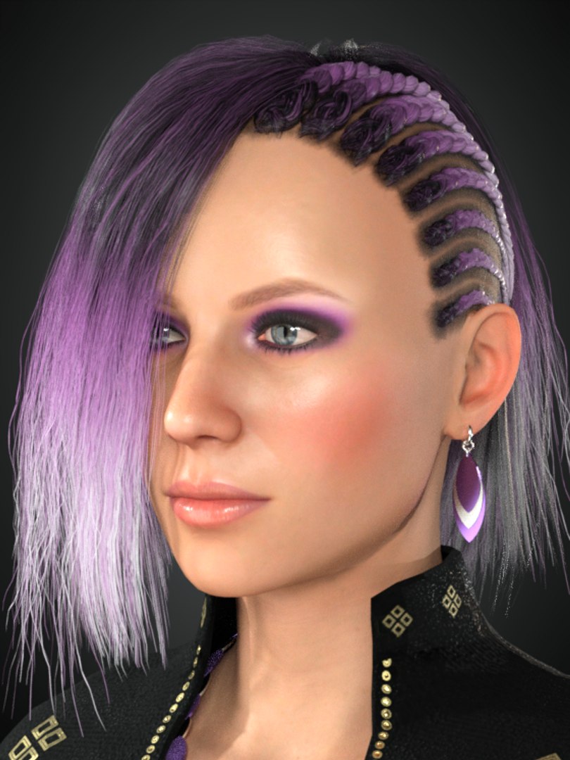 3d Realistic Rigged Girl Character Model Turbosquid 2142988