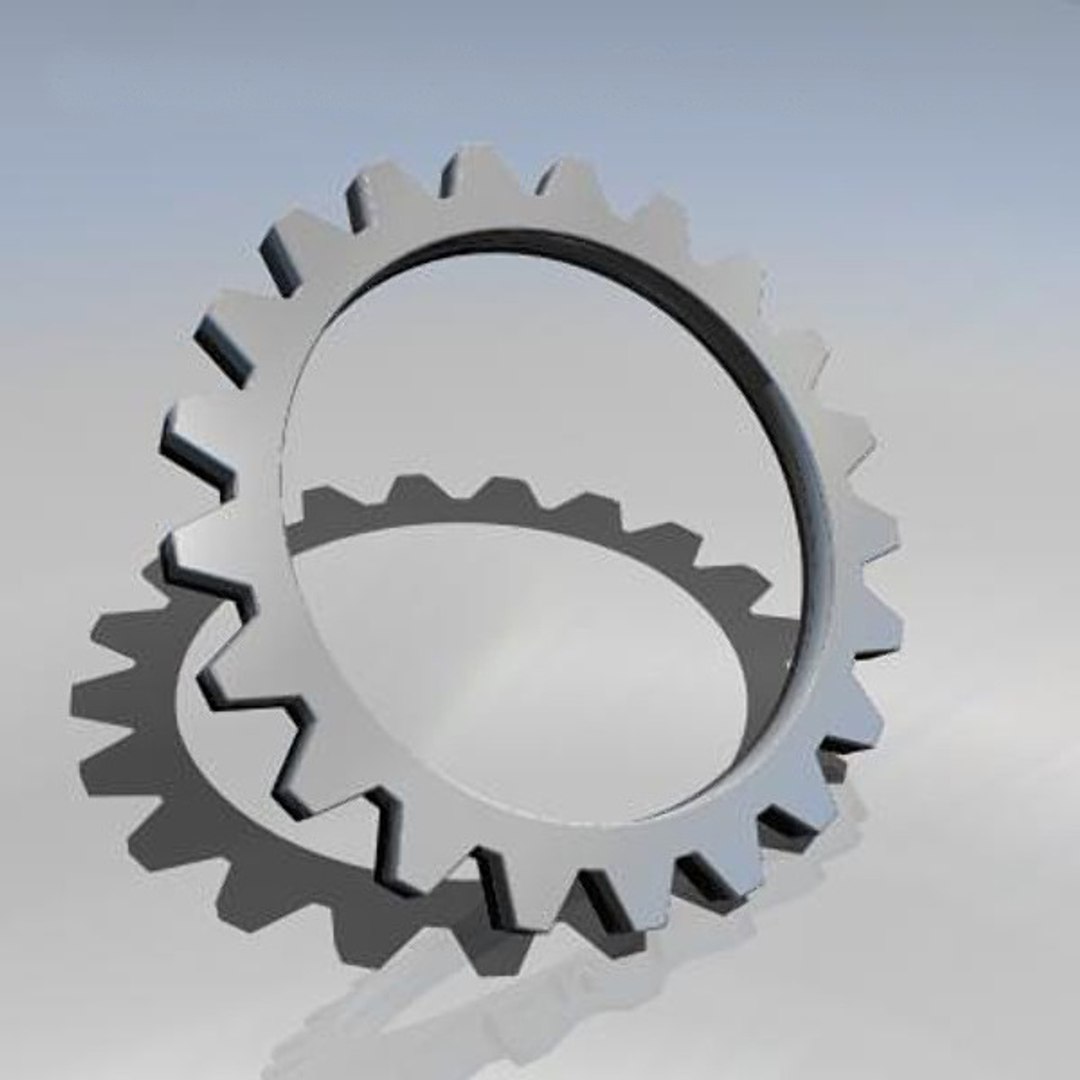 Cog Wheel 3d Obj