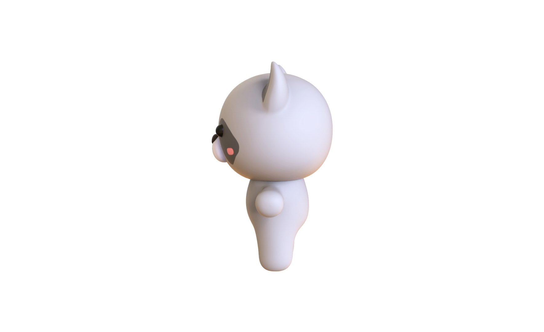 Character012 Chubby Ratel 3D - TurboSquid 2341971