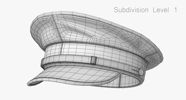3D model naval hat - TurboSquid 1415579
