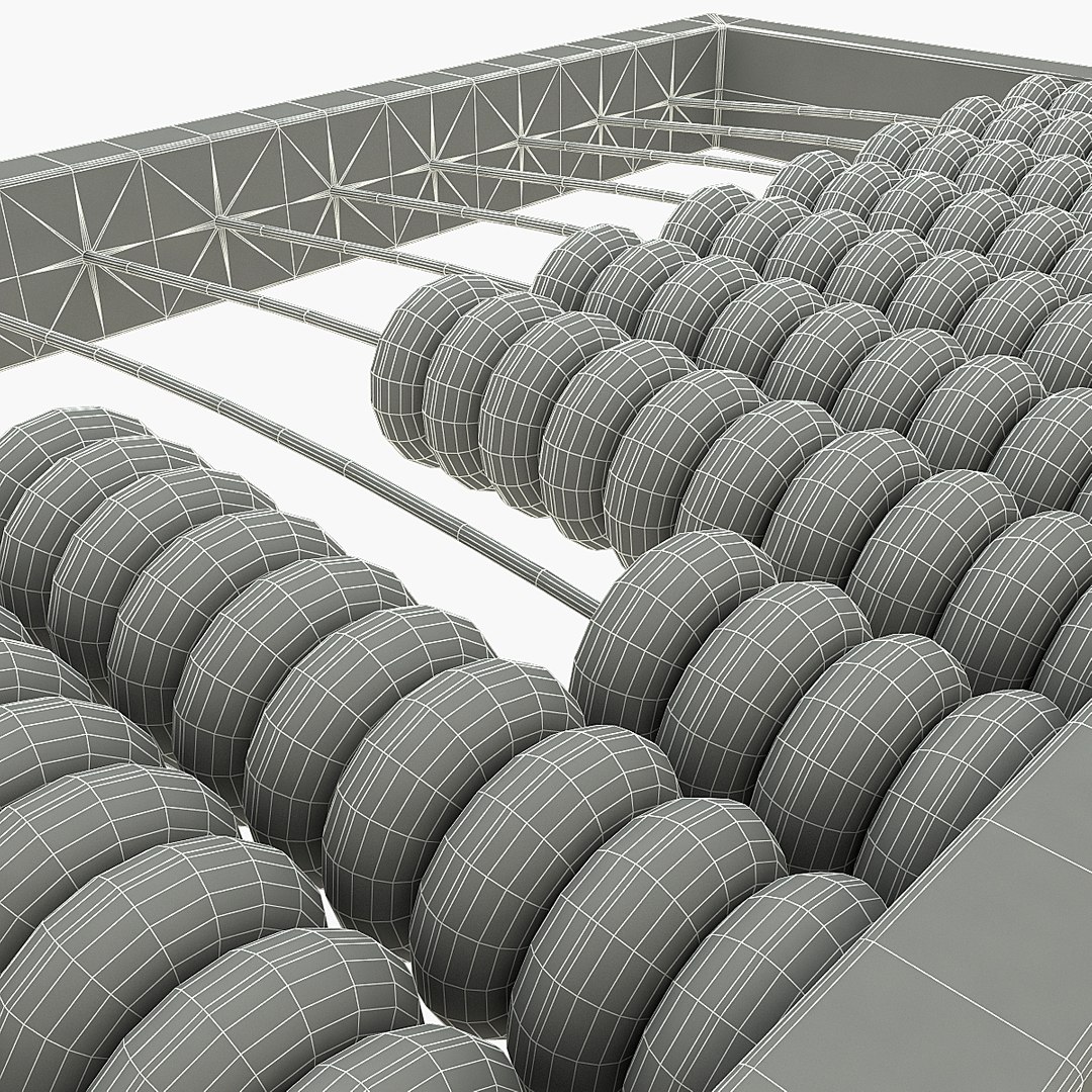 3d Model Abacus Modelled