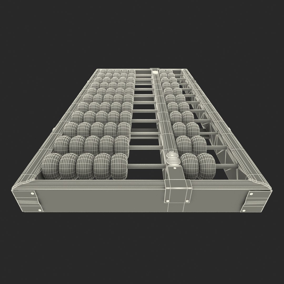 3d Model Abacus Modelled