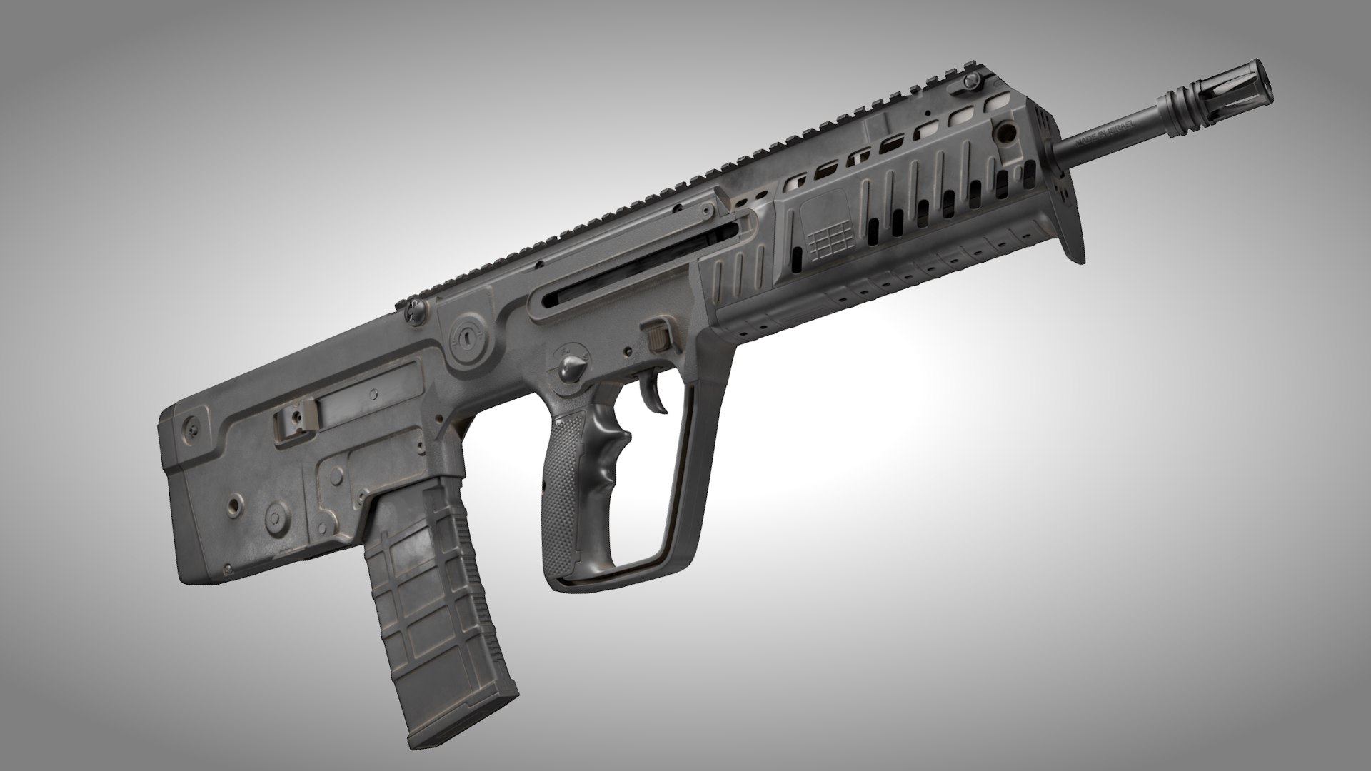 3D tavor x95 iwi - TurboSquid 1557582