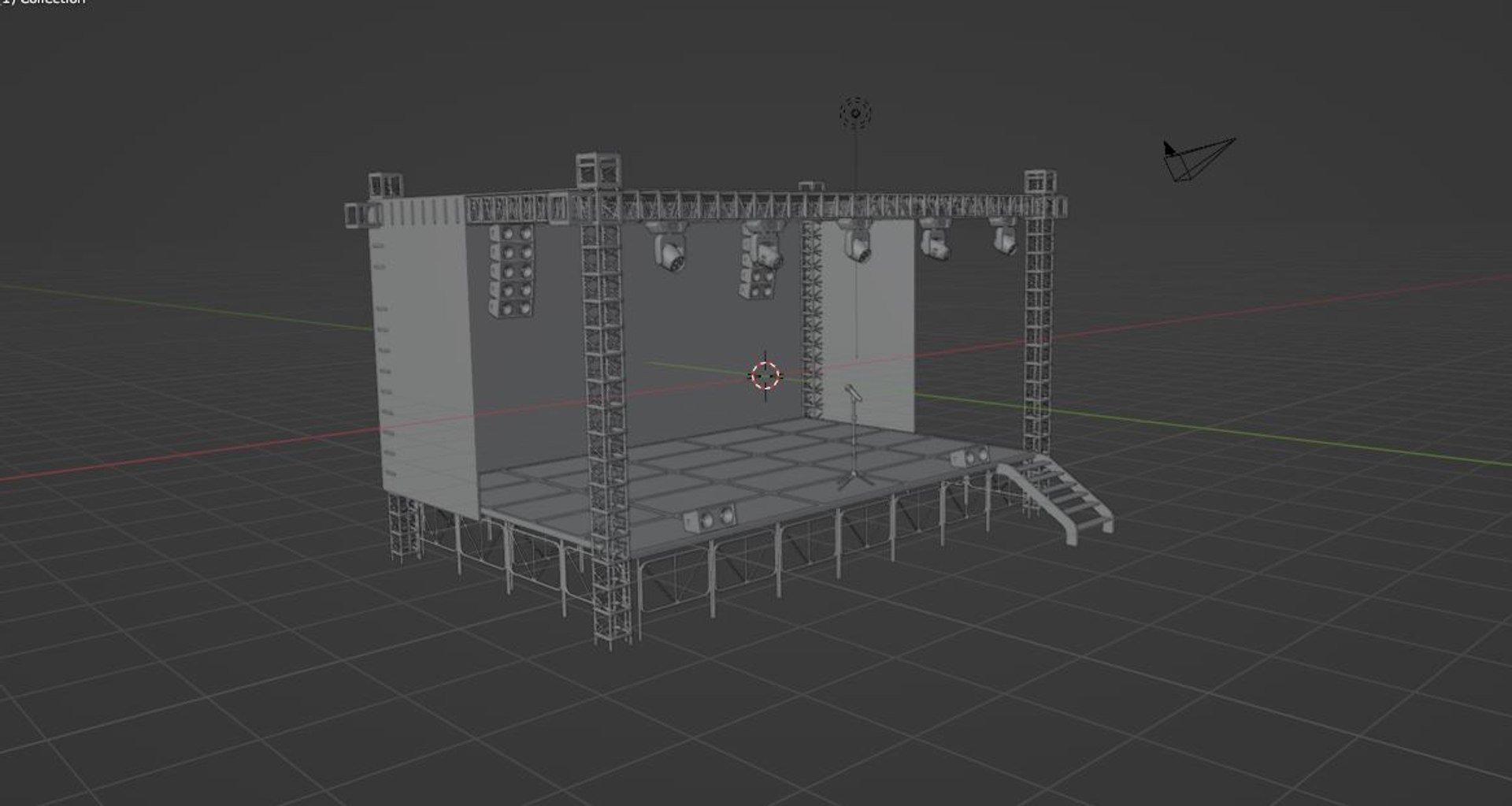 Stage 3D Model 3D - TurboSquid 2333197