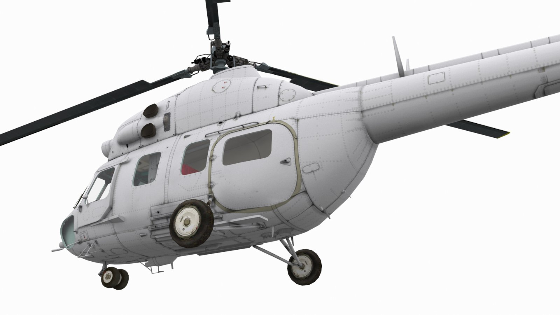 mil mi-2 3d obj