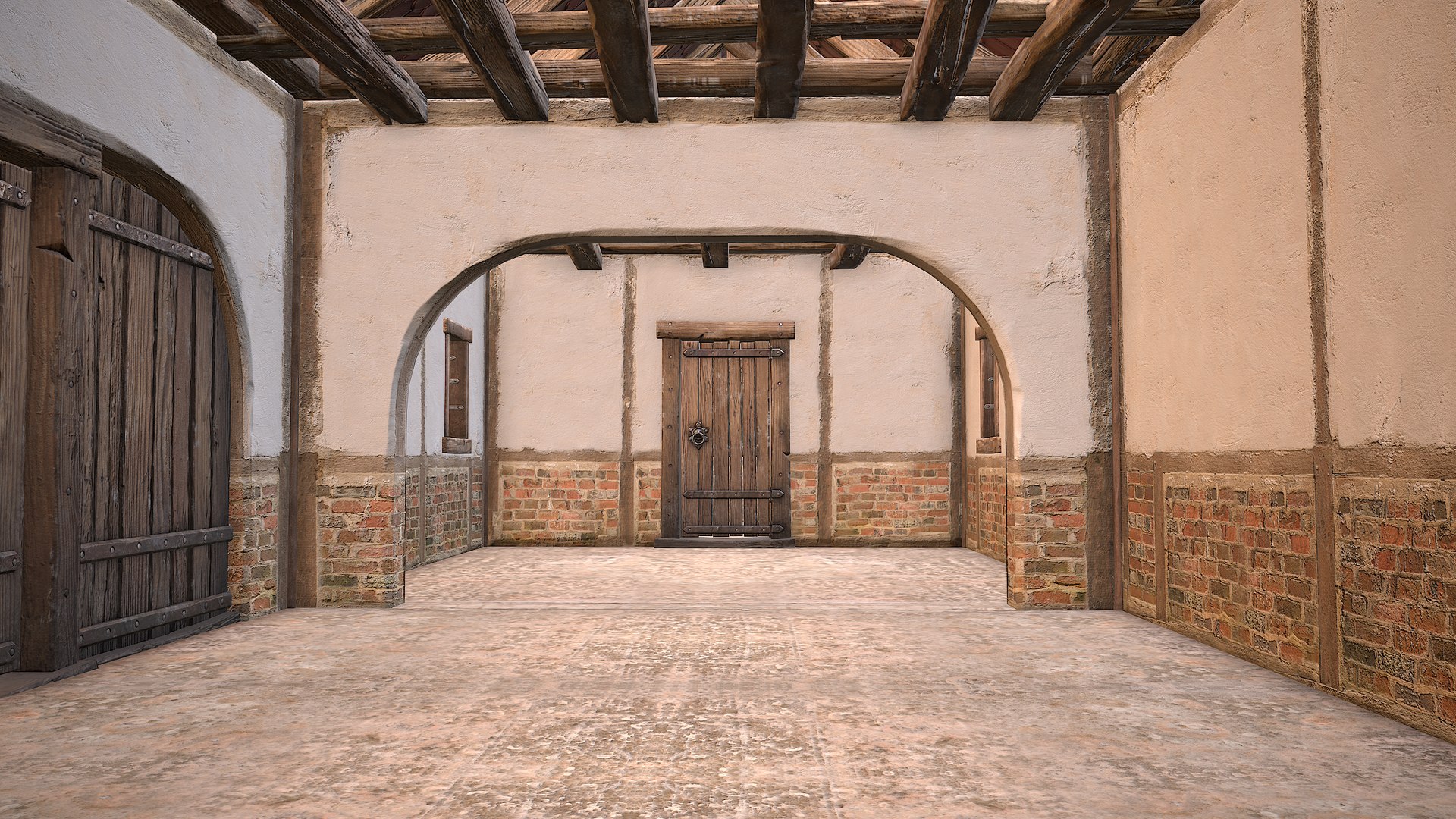 Medieval House 3 Residence 3D Model - TurboSquid 2164409