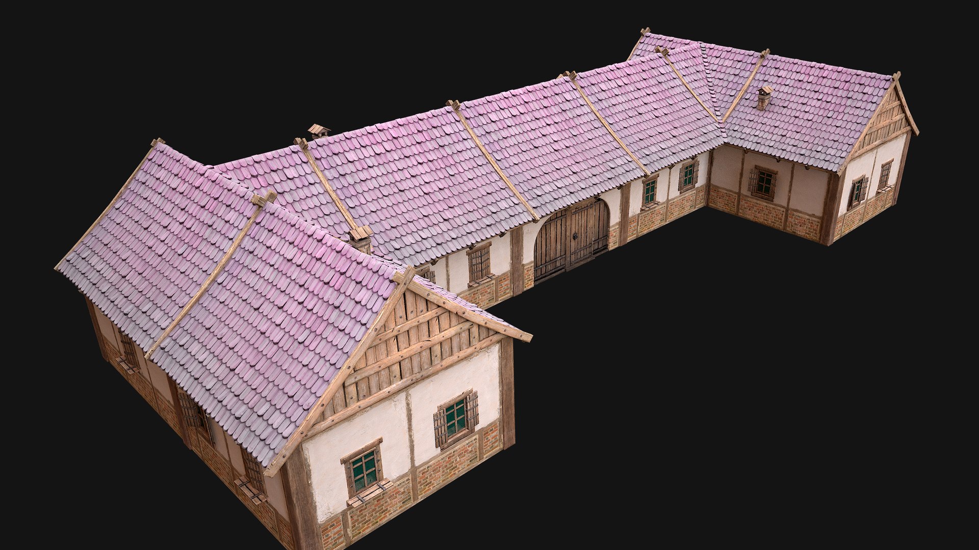 Medieval House 3 Residence 3D Model - TurboSquid 2164409