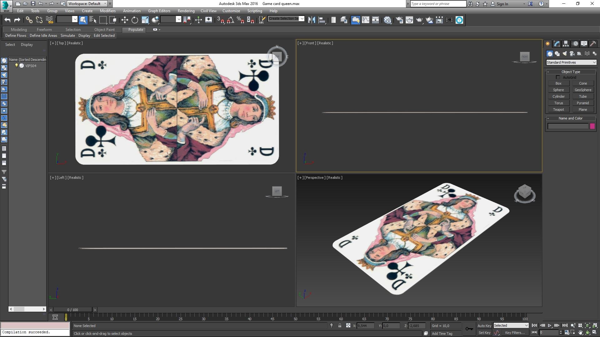 Game Card Queen 3D Model - TurboSquid 2332044