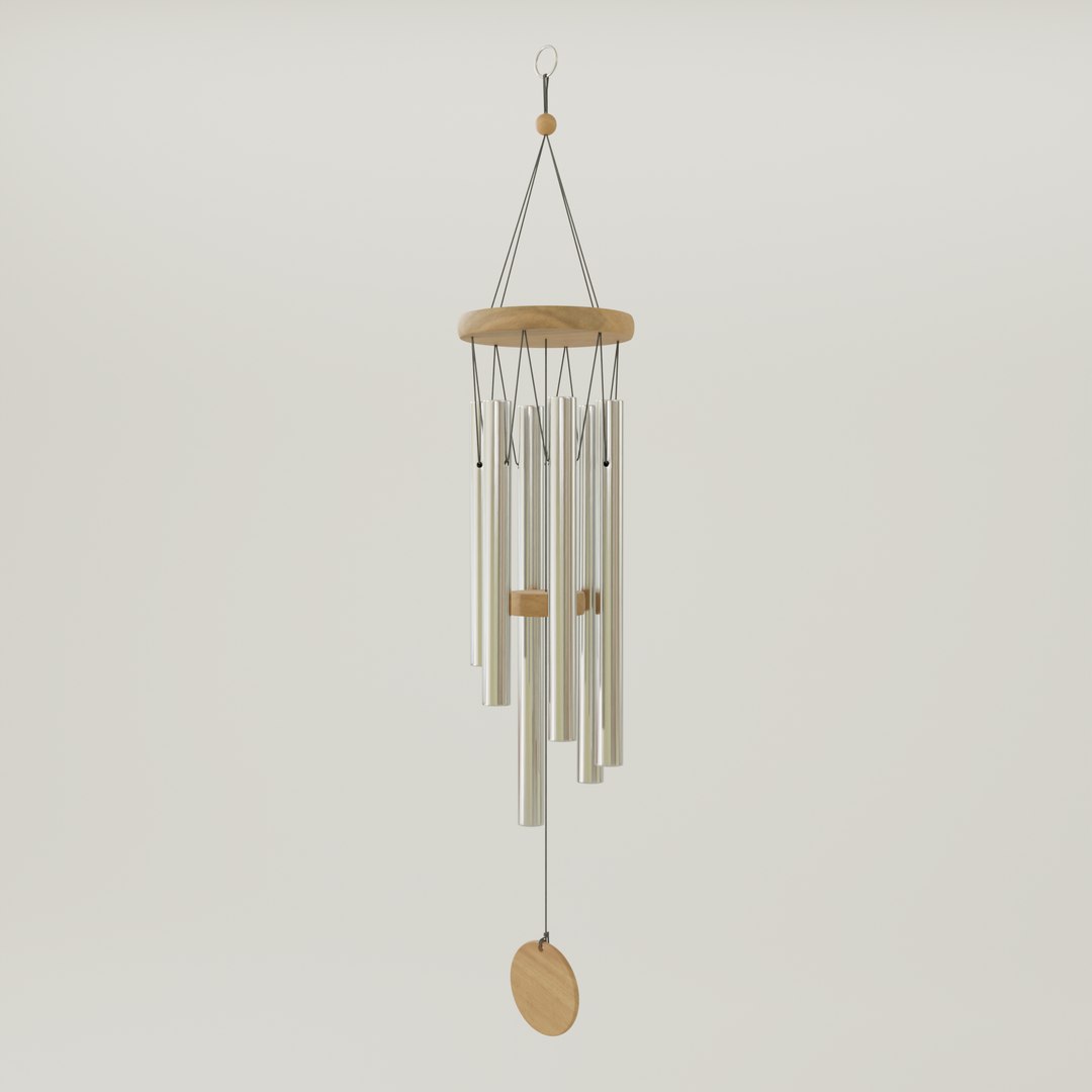 Metal Wind Chime 3D Model - TurboSquid 1976240