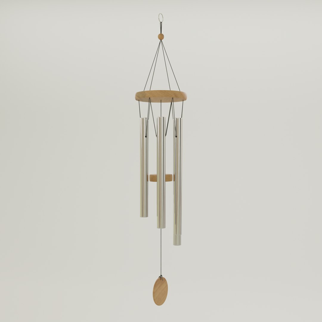 Metal Wind Chime 3D Model - TurboSquid 1976240