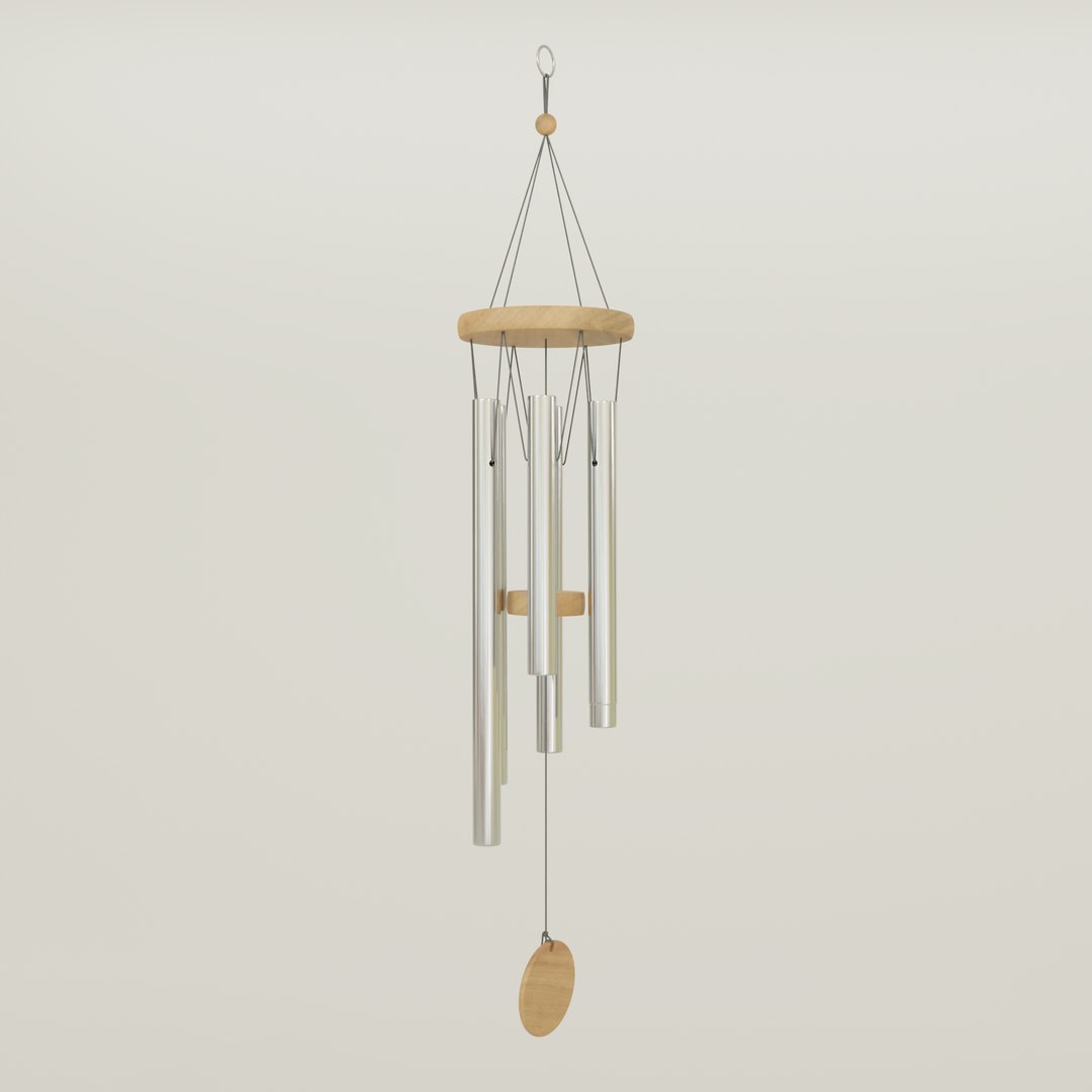 Metal Wind Chime 3D Model - TurboSquid 1976240