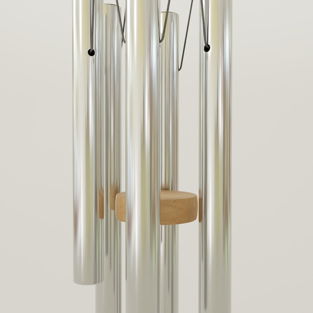 Metal Wind Chime 3D Model - TurboSquid 1976240
