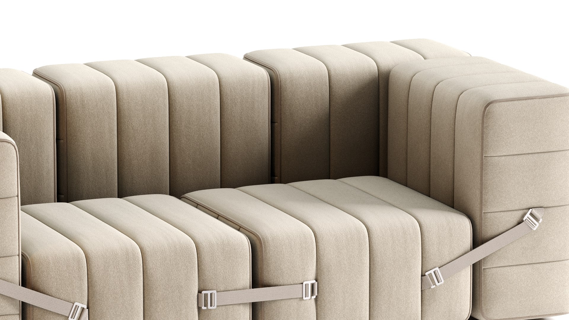 Curt Modular Sofa 3D model - TurboSquid 2070883