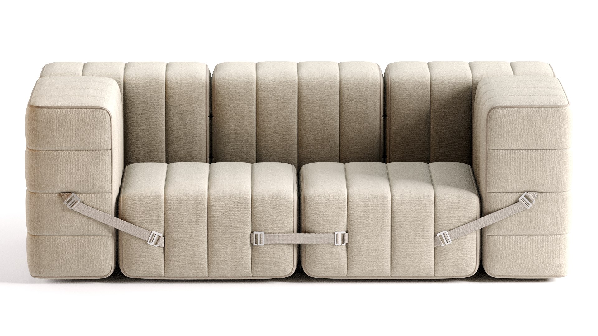 Curt Modular Sofa 3D model - TurboSquid 2070883