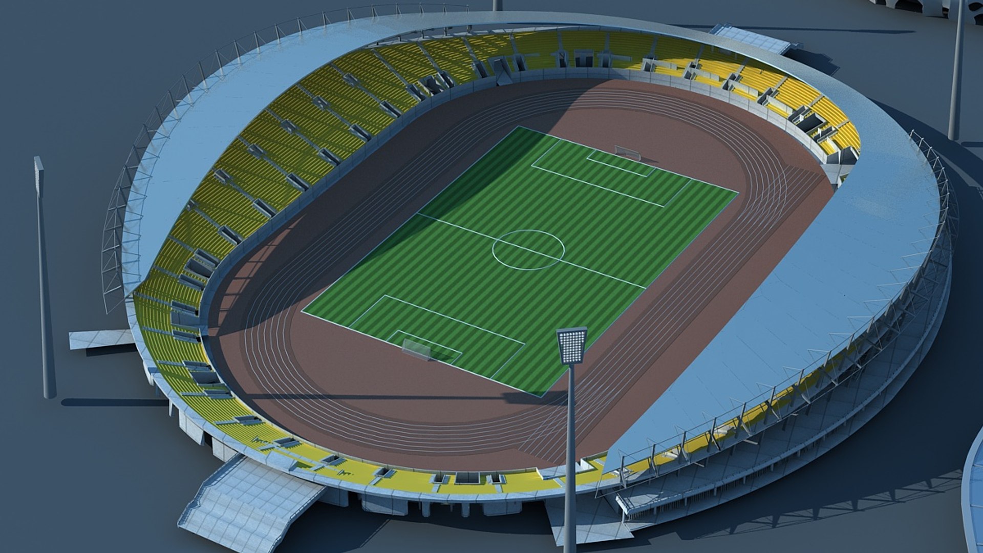 Stadium Model - TurboSquid 2113475