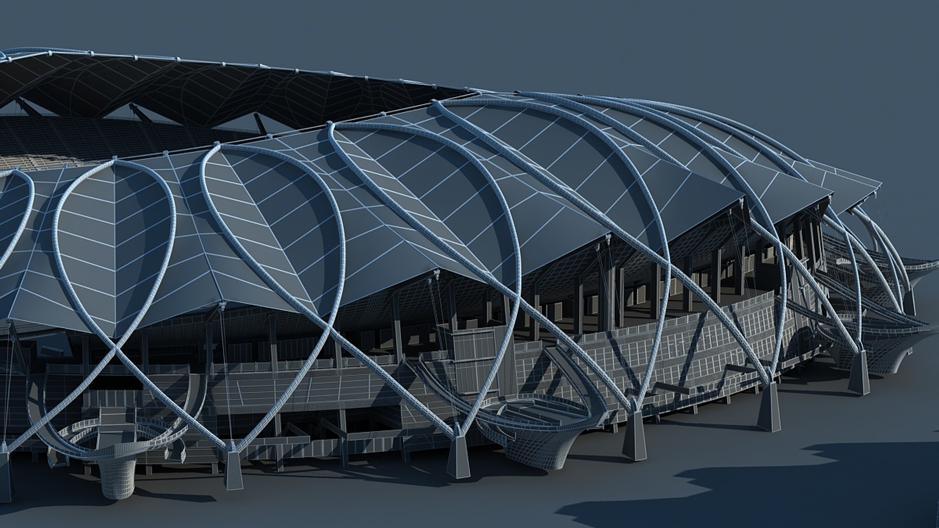 Stadium model - TurboSquid 2113475