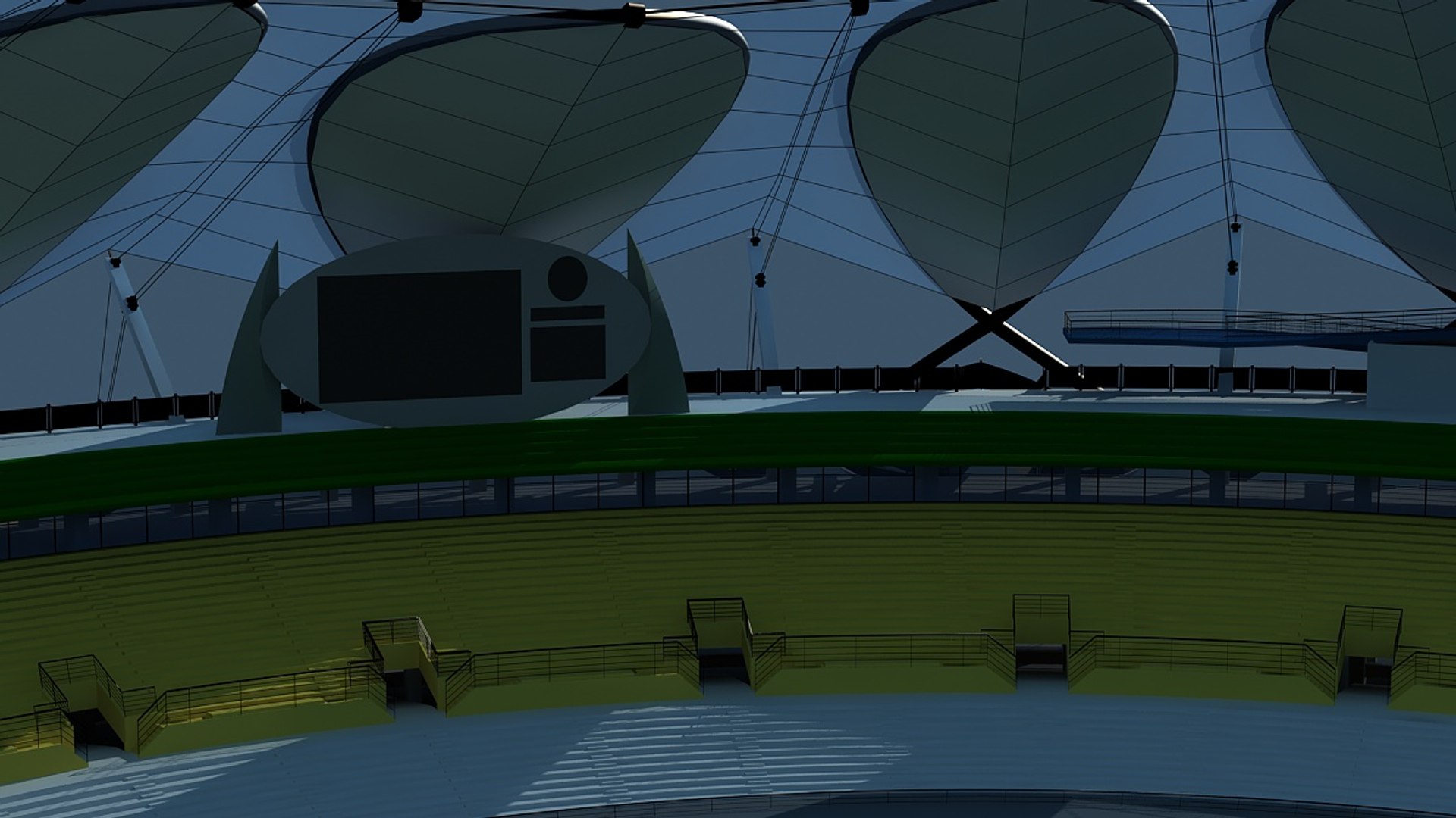 Stadium model - TurboSquid 2113475