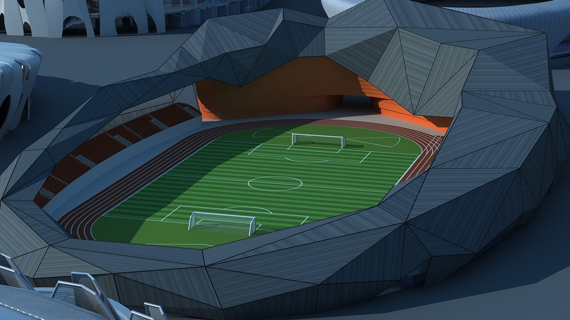 Stadium Model - TurboSquid 2113475