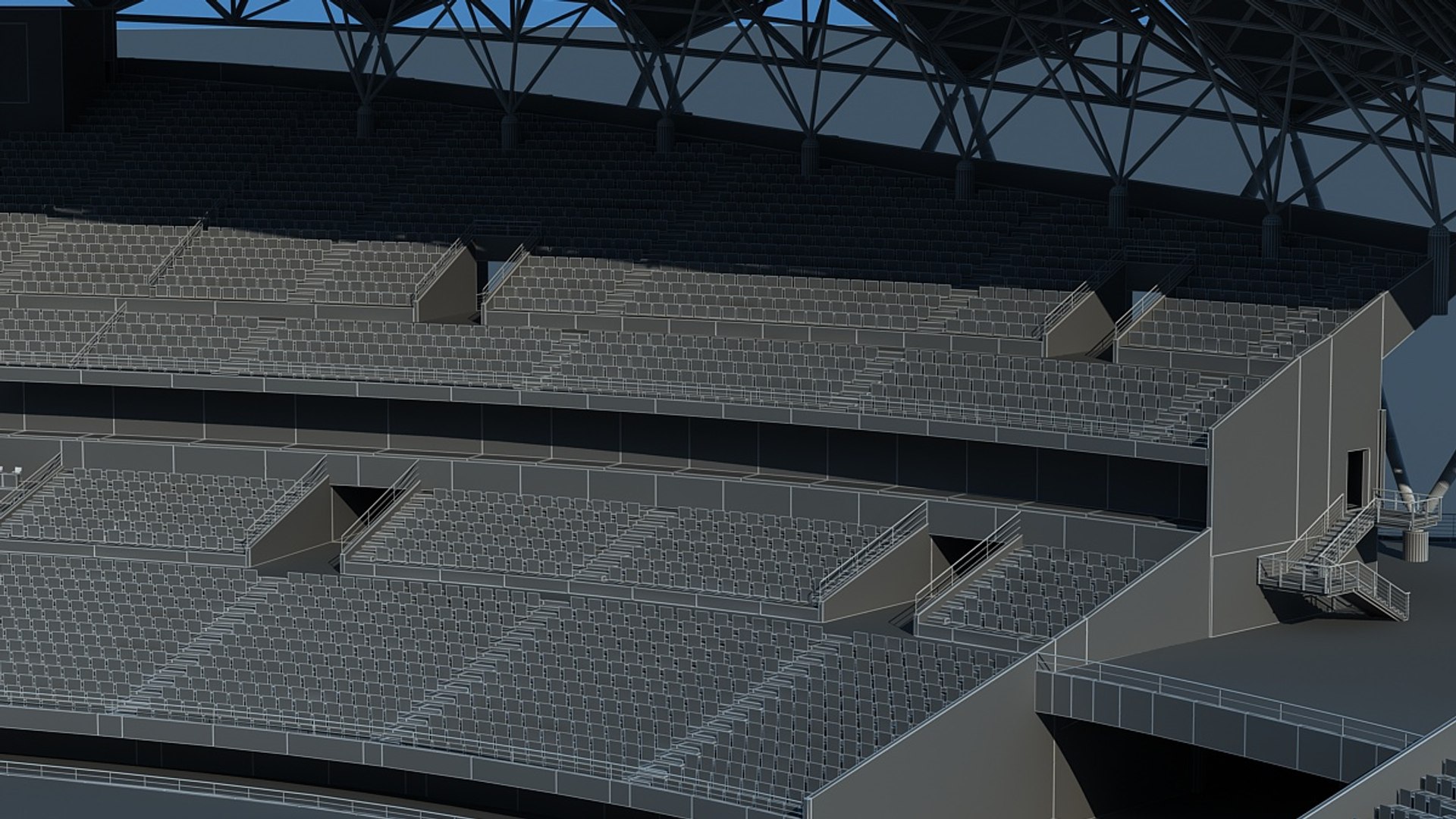 Stadium model - TurboSquid 2113475