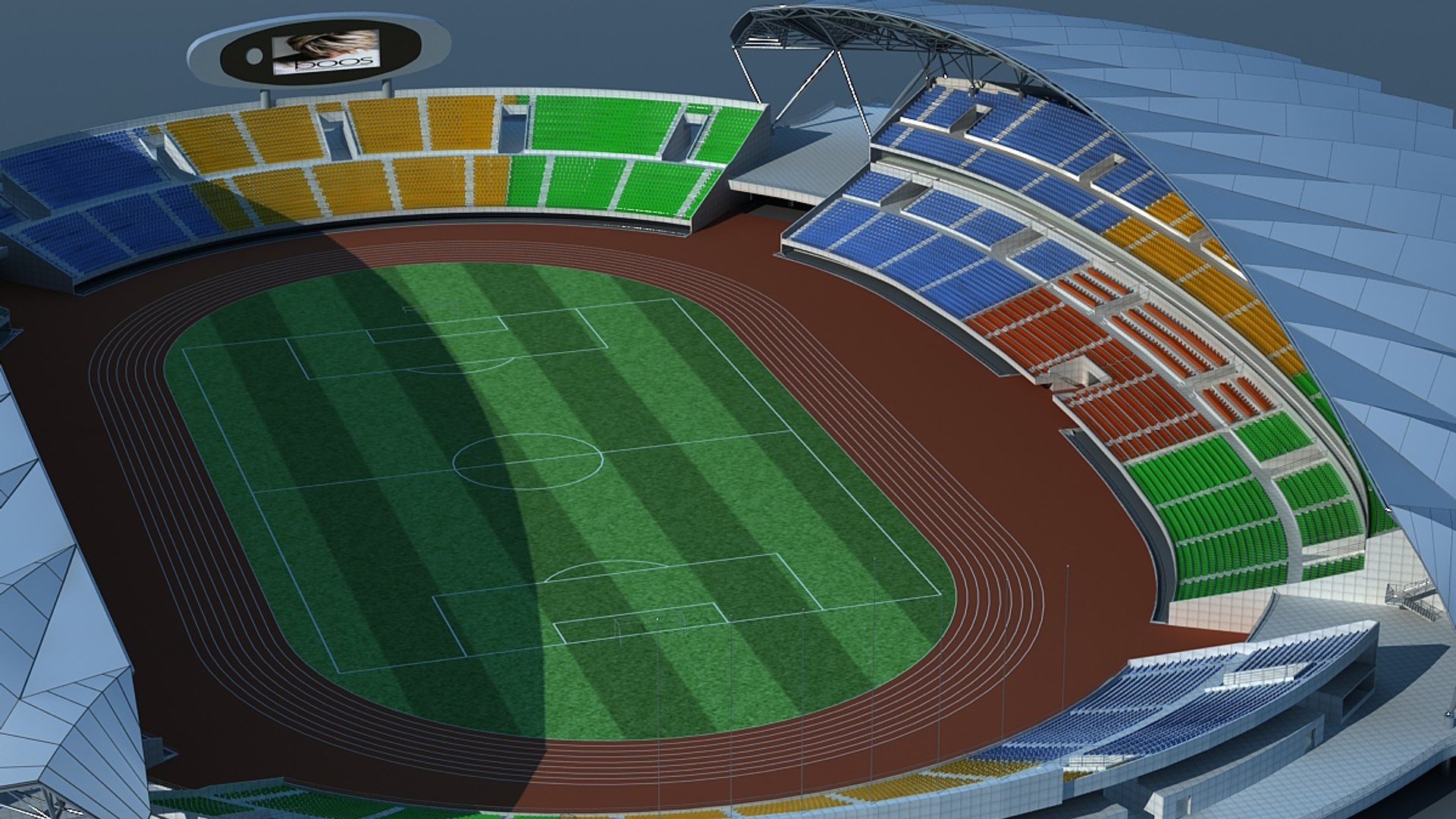 Stadium Model - TurboSquid 2113475
