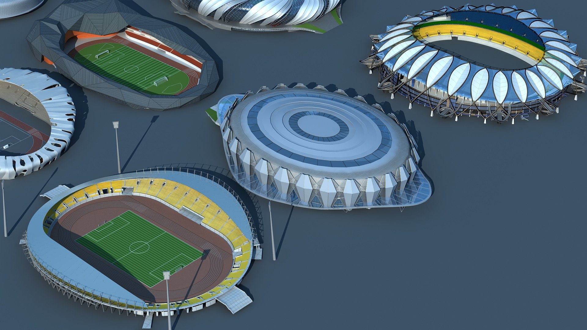 Stadium Model - TurboSquid 2113475