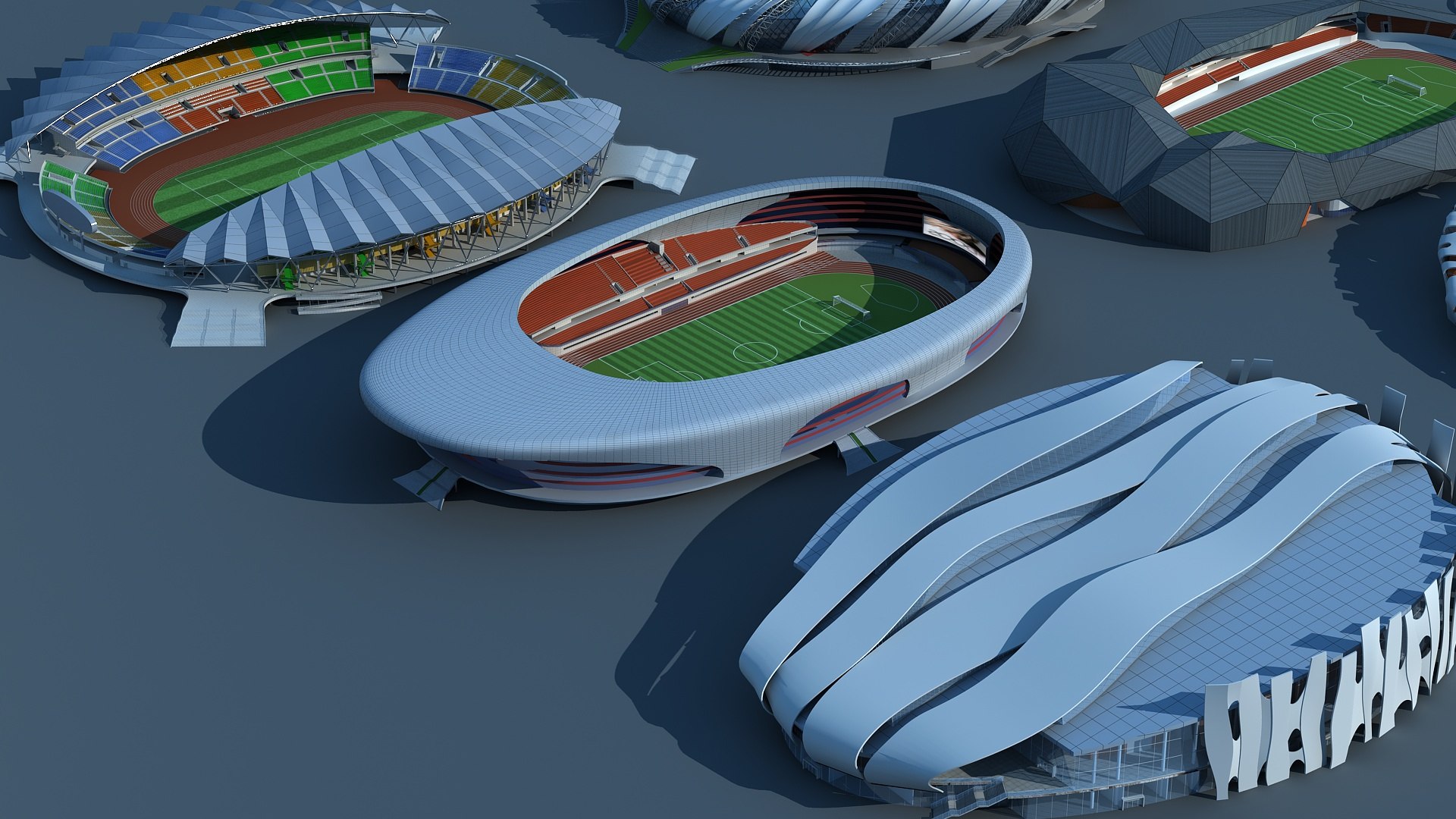 Stadium Model - TurboSquid 2113475