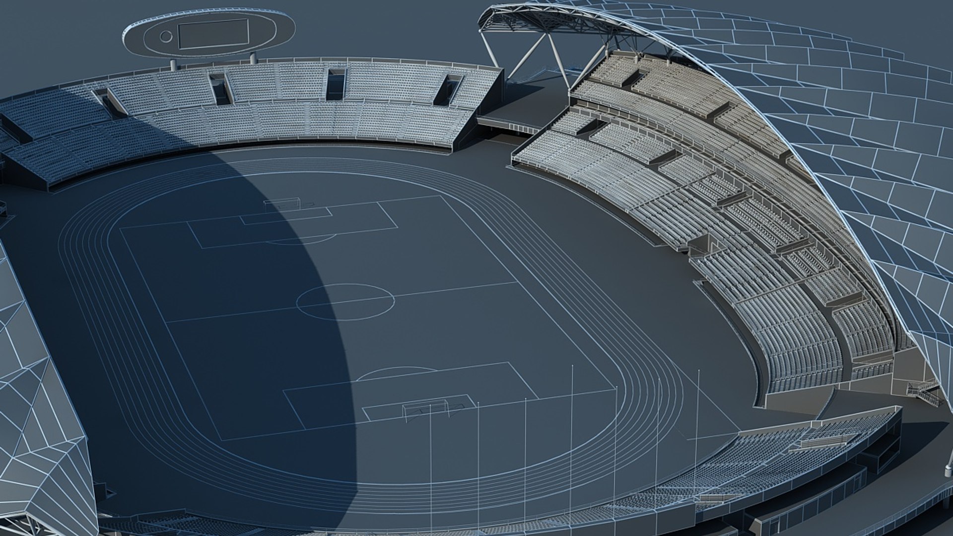 Stadium model - TurboSquid 2113475