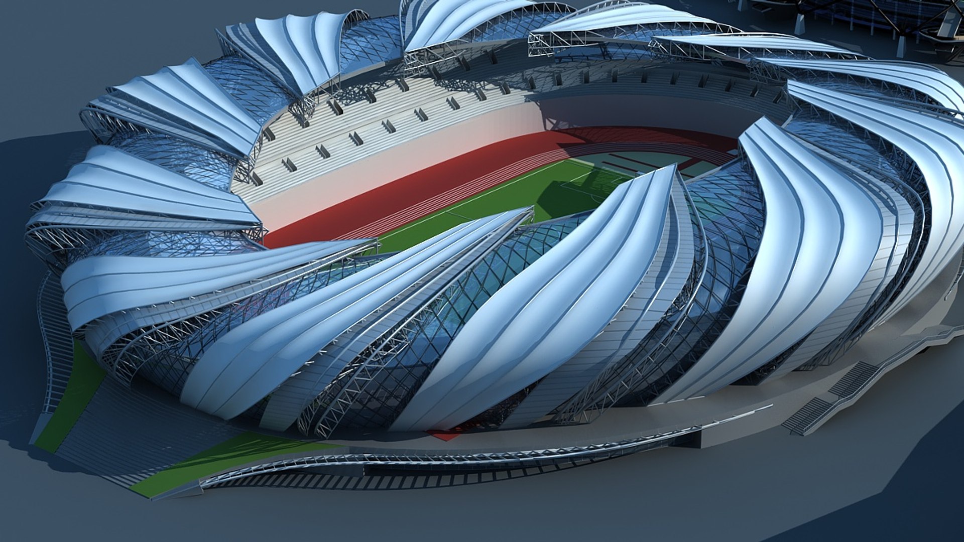 Stadium Model - TurboSquid 2113475