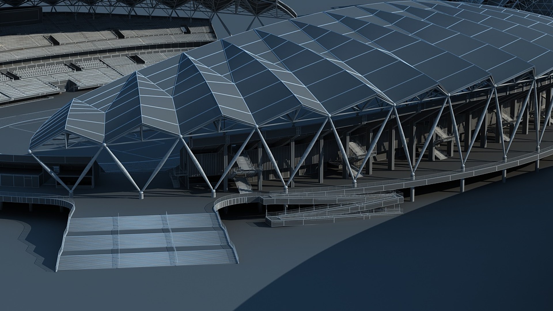 Stadium model - TurboSquid 2113475