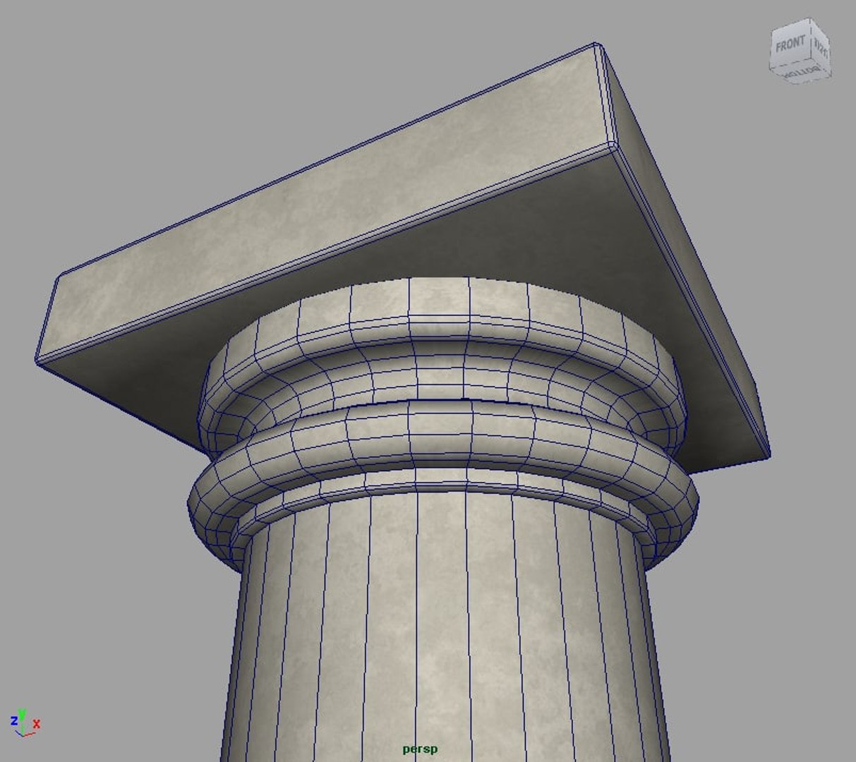 Free Roman Doric Column 3d Model