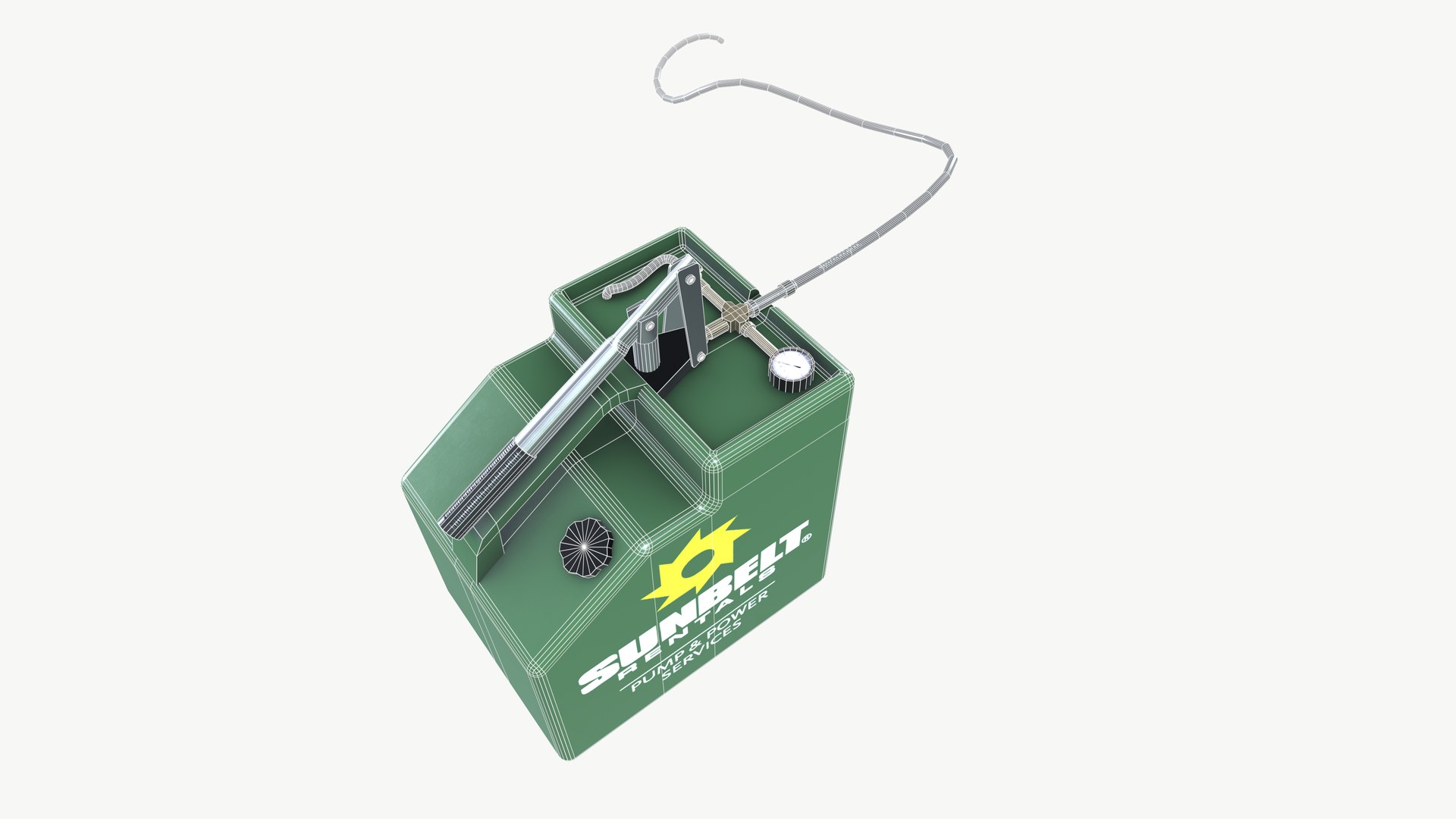 3D Hydralic Cylinder Pressurizer - TurboSquid 2352139