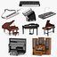 Musical Keyboard Instruments Collection 7 model - TurboSquid 2079732