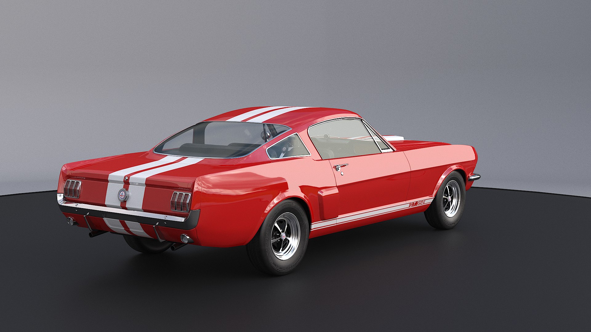 3D Shelby Mustang GT350 1966 - TurboSquid 2085184