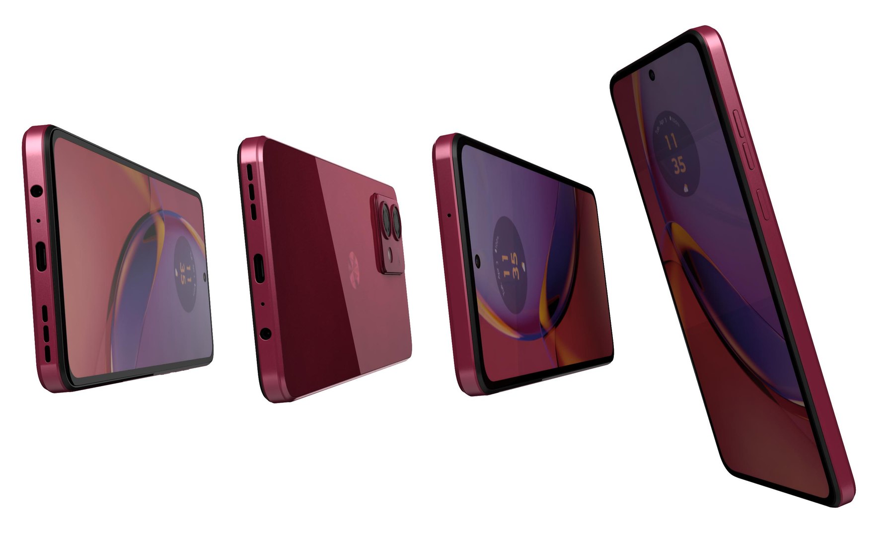 Motorola Moto G84 Red 3D Model - TurboSquid 2123467