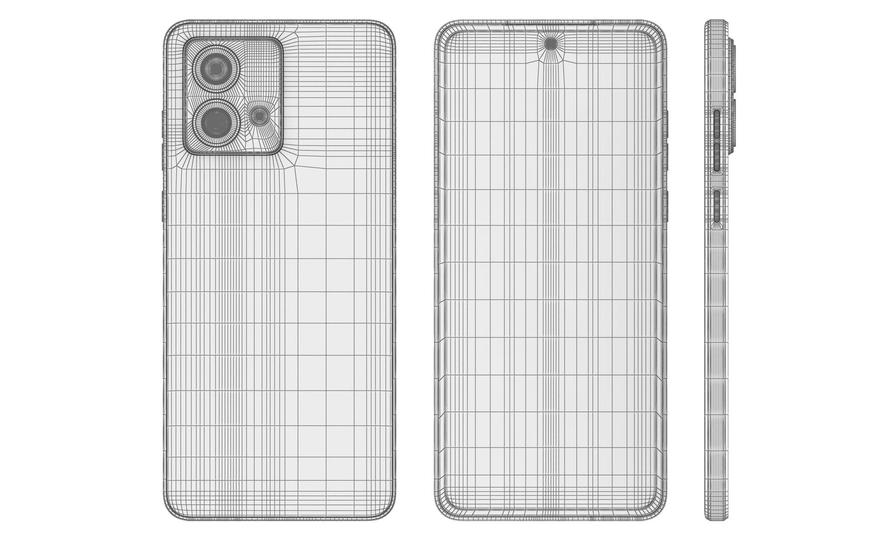 Motorola Moto G84 Red 3D Model - TurboSquid 2123467