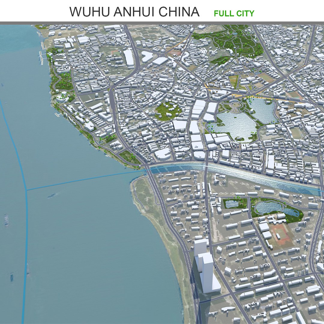Wuhu Anhui China 3D model - TurboSquid 2154701