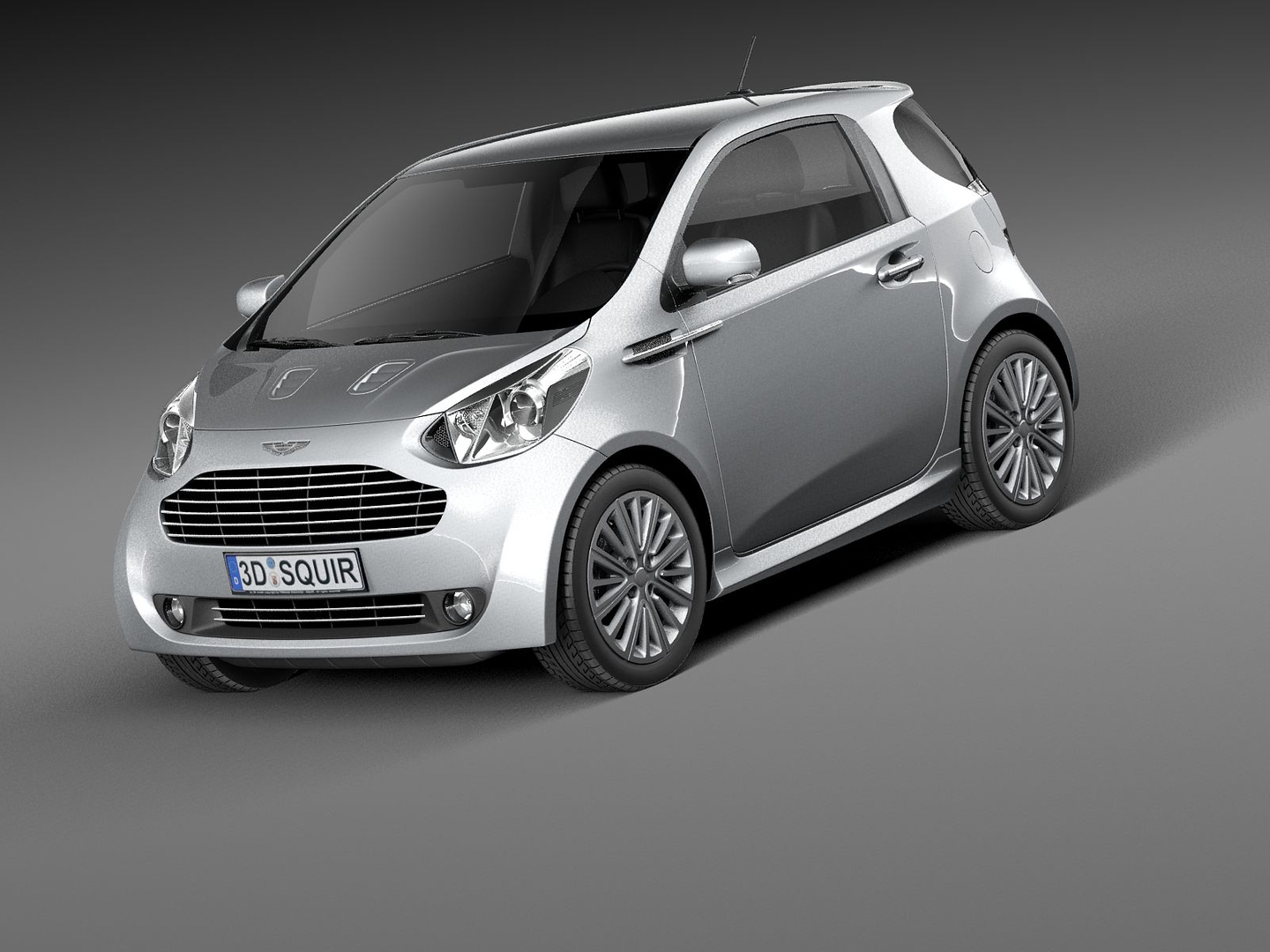 Aston Martin Cygnet 2012 3d Obj