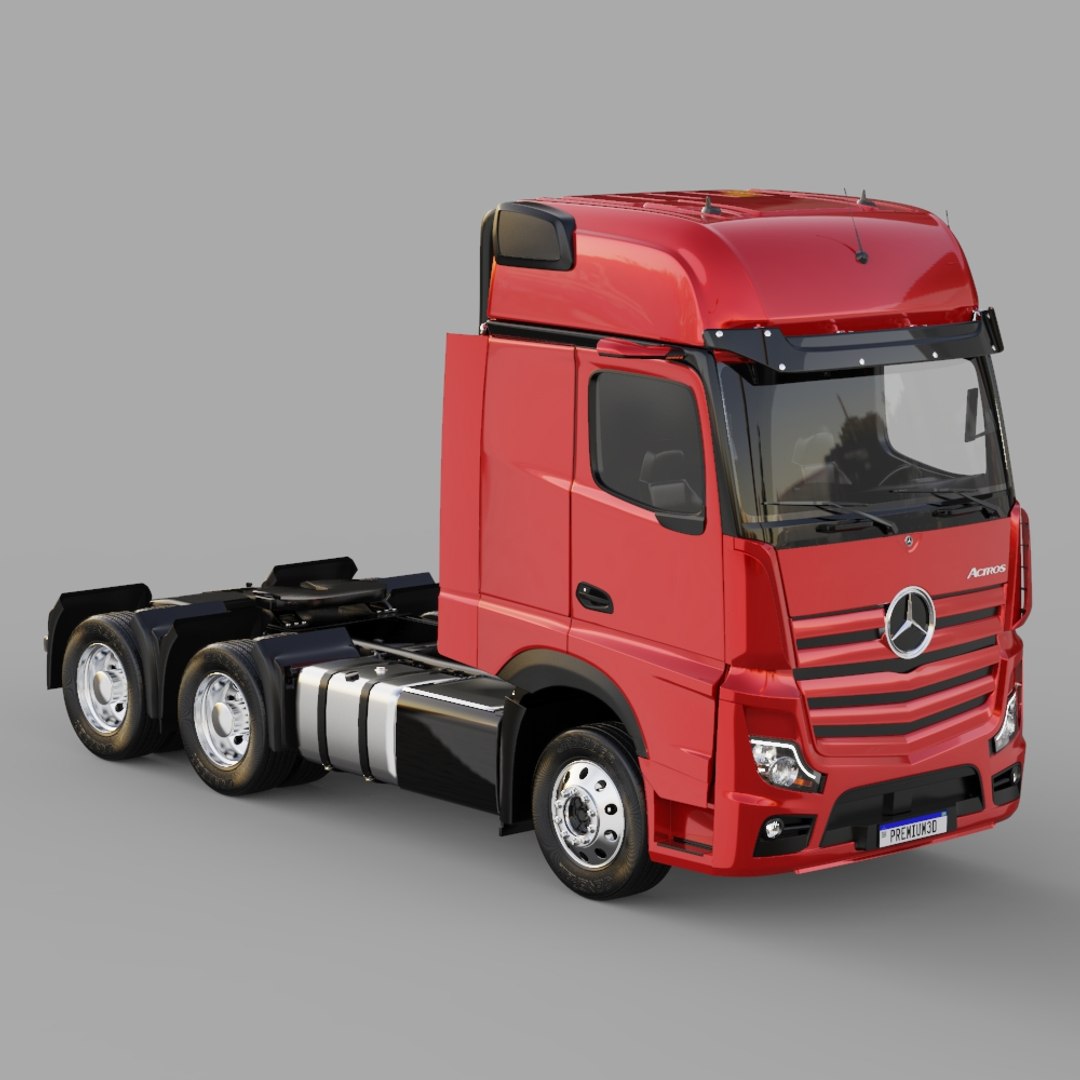 Mercedes-Benz Actros 2020 3D model - TurboSquid 1741218