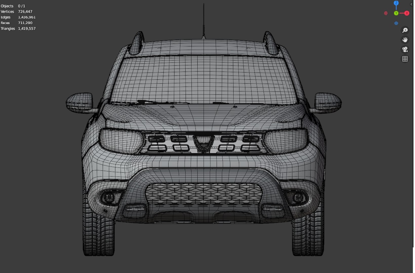 Dacia Duster 3D Model - TurboSquid 1678632
