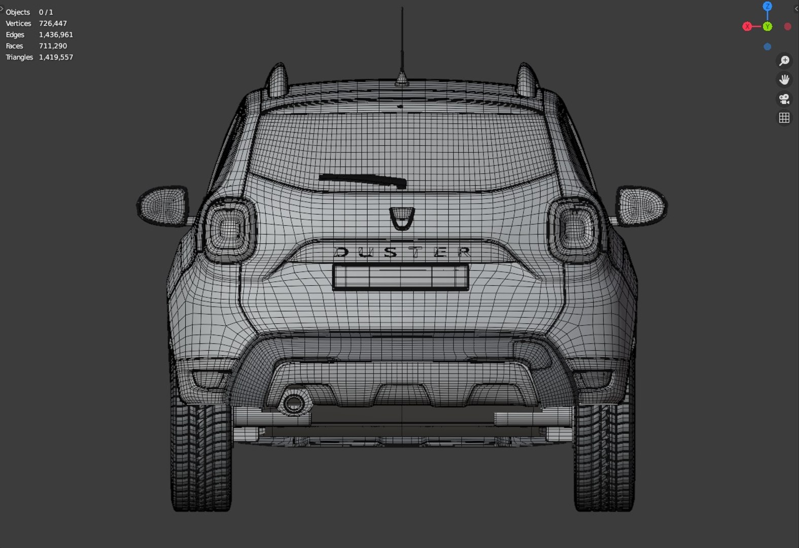 Dacia Duster 3D Model - TurboSquid 1678632